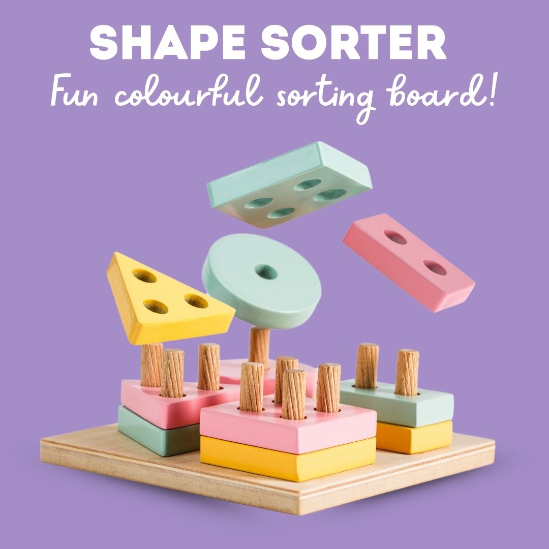 CNC Wooden Shape Sorter - Swayamshakti
