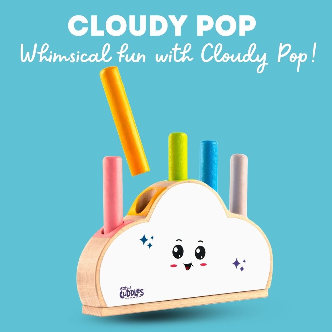 CNC Wooden Cloud Pop Up - Swayamshakti
