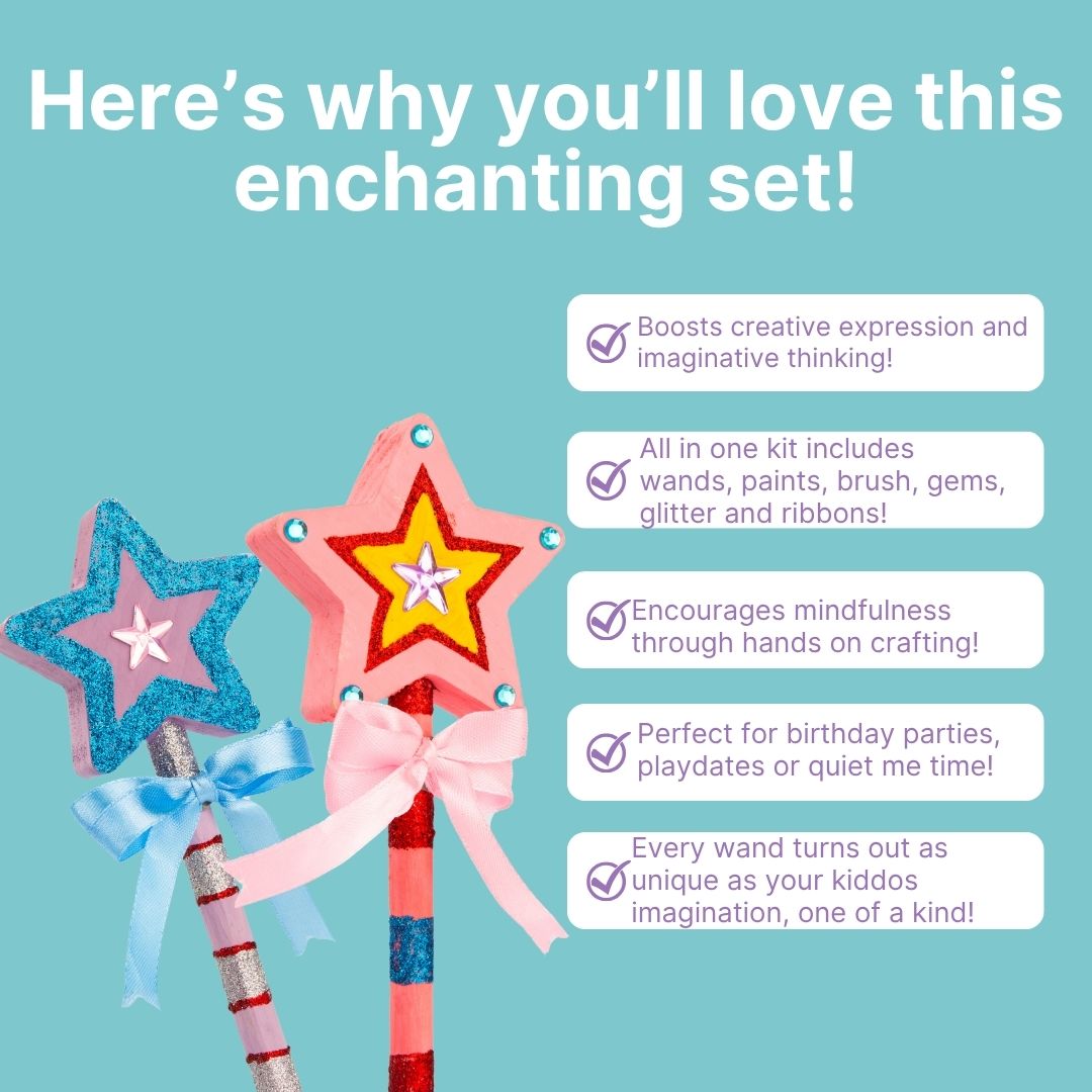 CNC Wooden Diy Fairy Wand - Swayamshakti