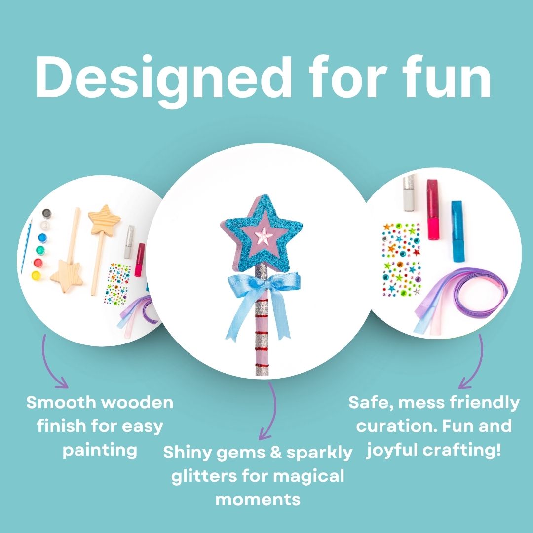 CNC Wooden Diy Fairy Wand - Swayamshakti