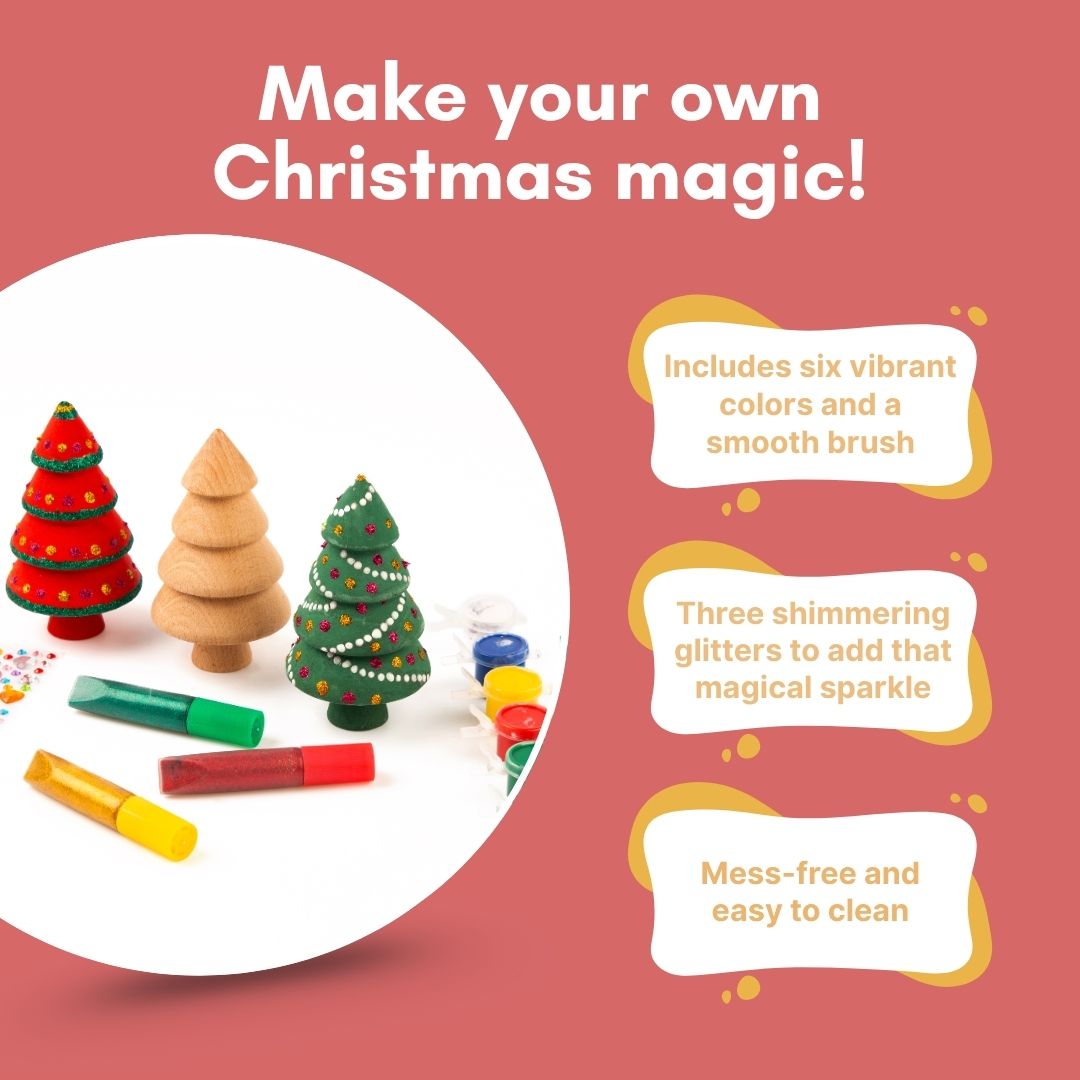 CNC Wooden Diy Christmas Tree - Swayamshakti