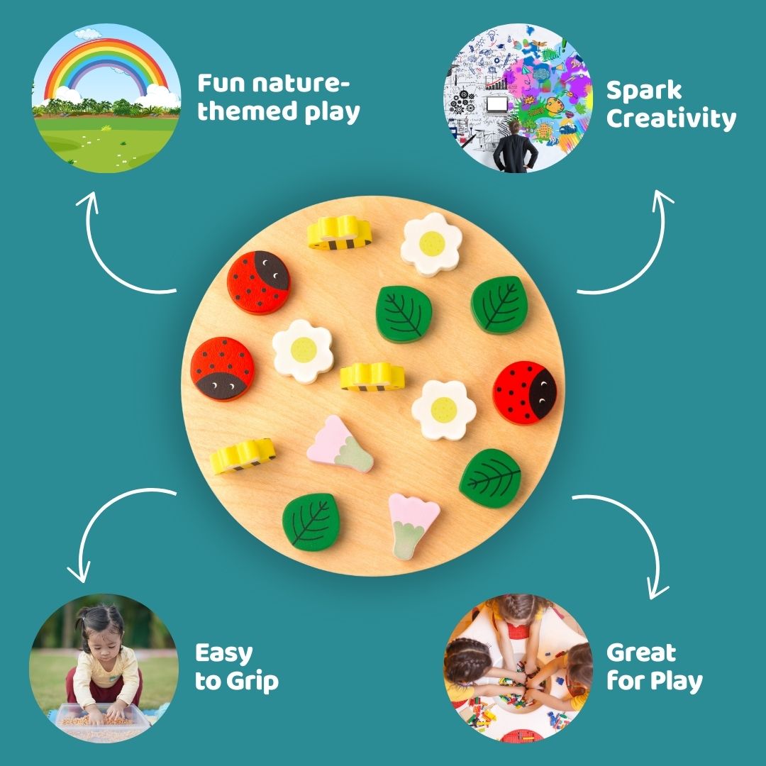 CNC Wooden Garden Friends - Swayamshakti