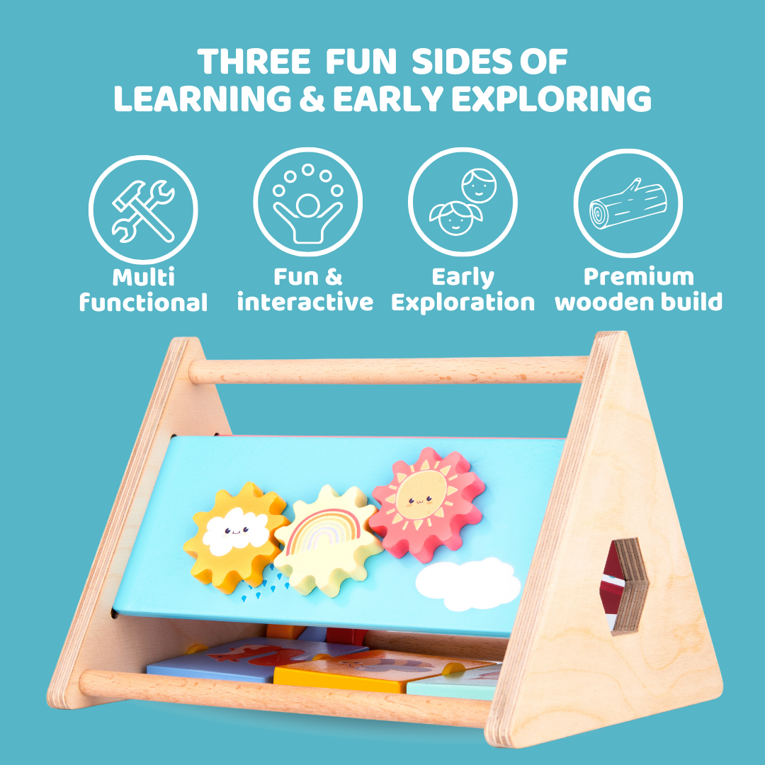 CNC Wooden Activity Triangle - Swayamshakti