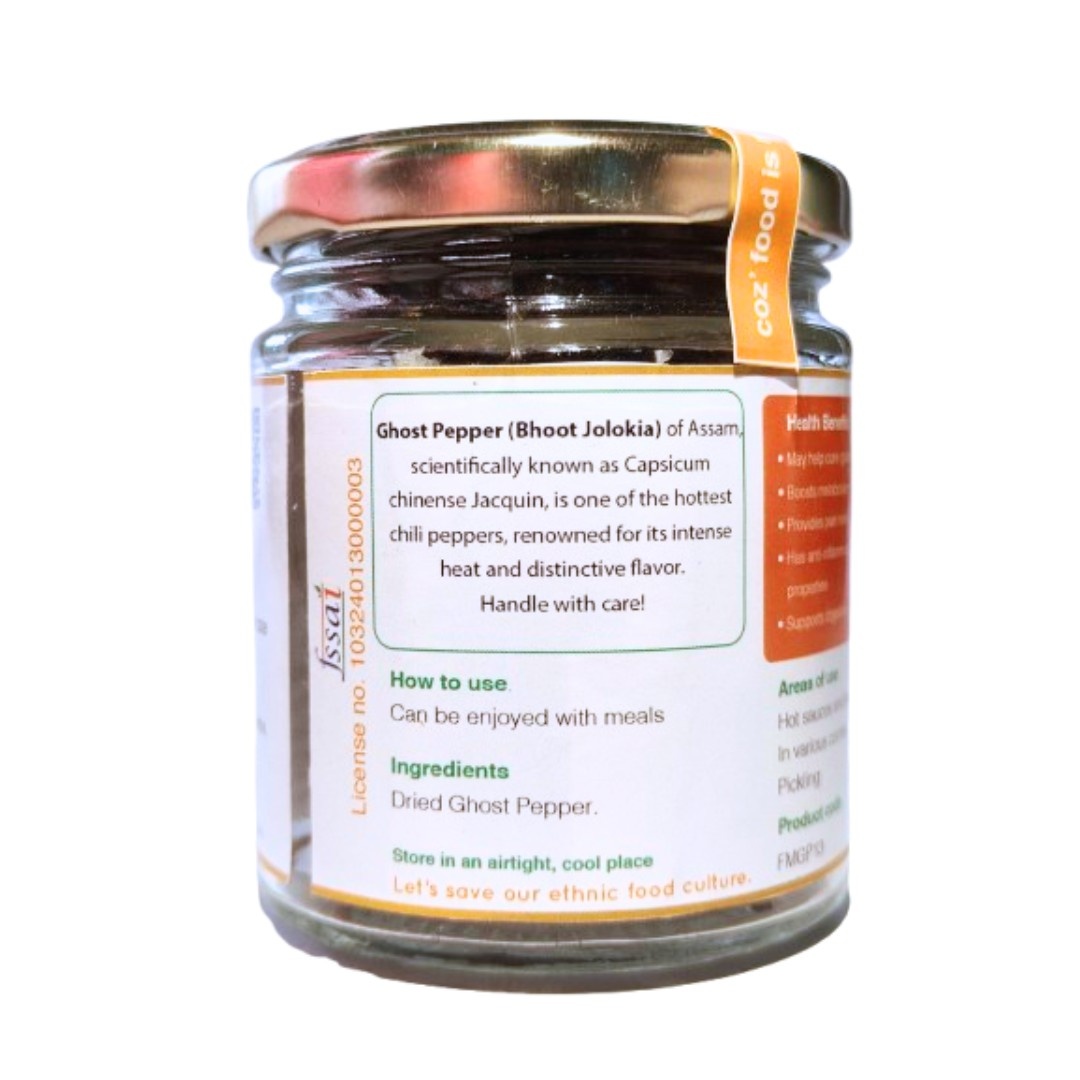 Dried Ghost Pepper - Swayamshakti