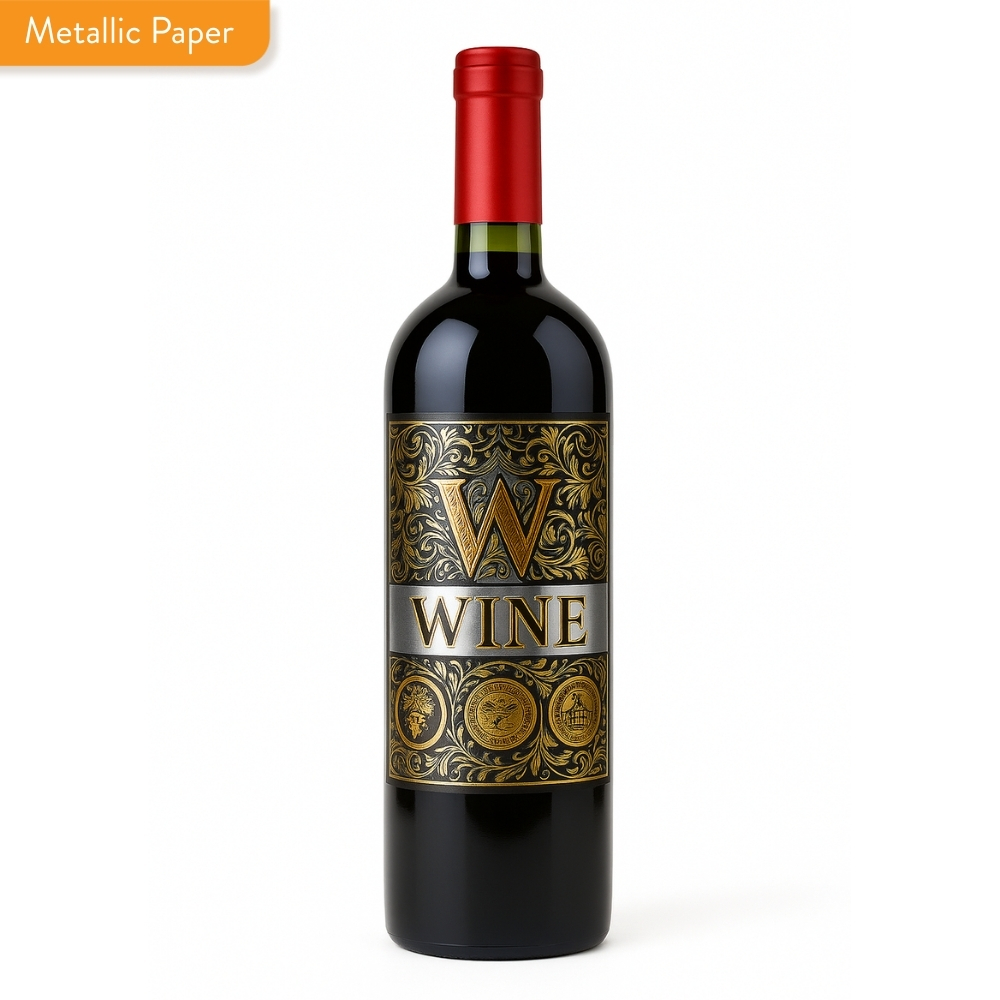 Metallic Paper Labels - Sharp Digitals Private Limited